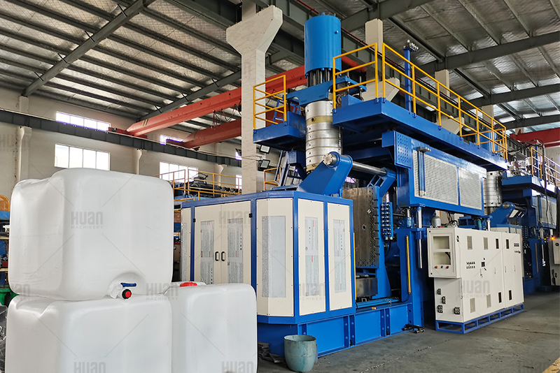 2 Layers Light Proof IBC Tank Extrusion Blow Molding Making Machine ...