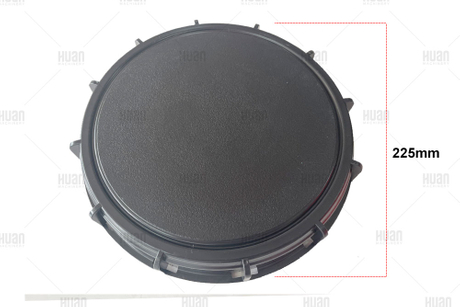 High Quality Black 225mm Ibc Tank Cap 1000L Ibc Tote Lids for 275gallon ...