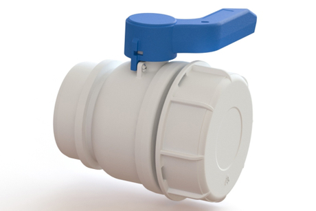 DN100 Big Mouth IBC Ball Valve for 1000L Ibc Tote Container - Buy ibc ...