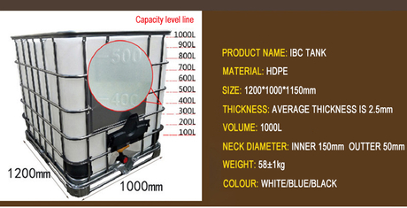 IBC Tank Types - Blow Molding Machine-Huan Machinery