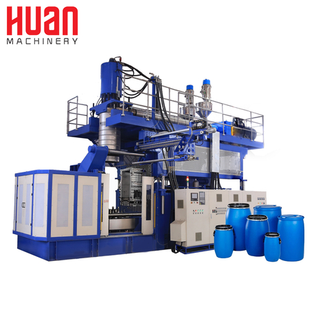 200L 220L 220 Litre Double L Ring HDPE Drum Making Extrusion Blow Molding Machine - Buy ...